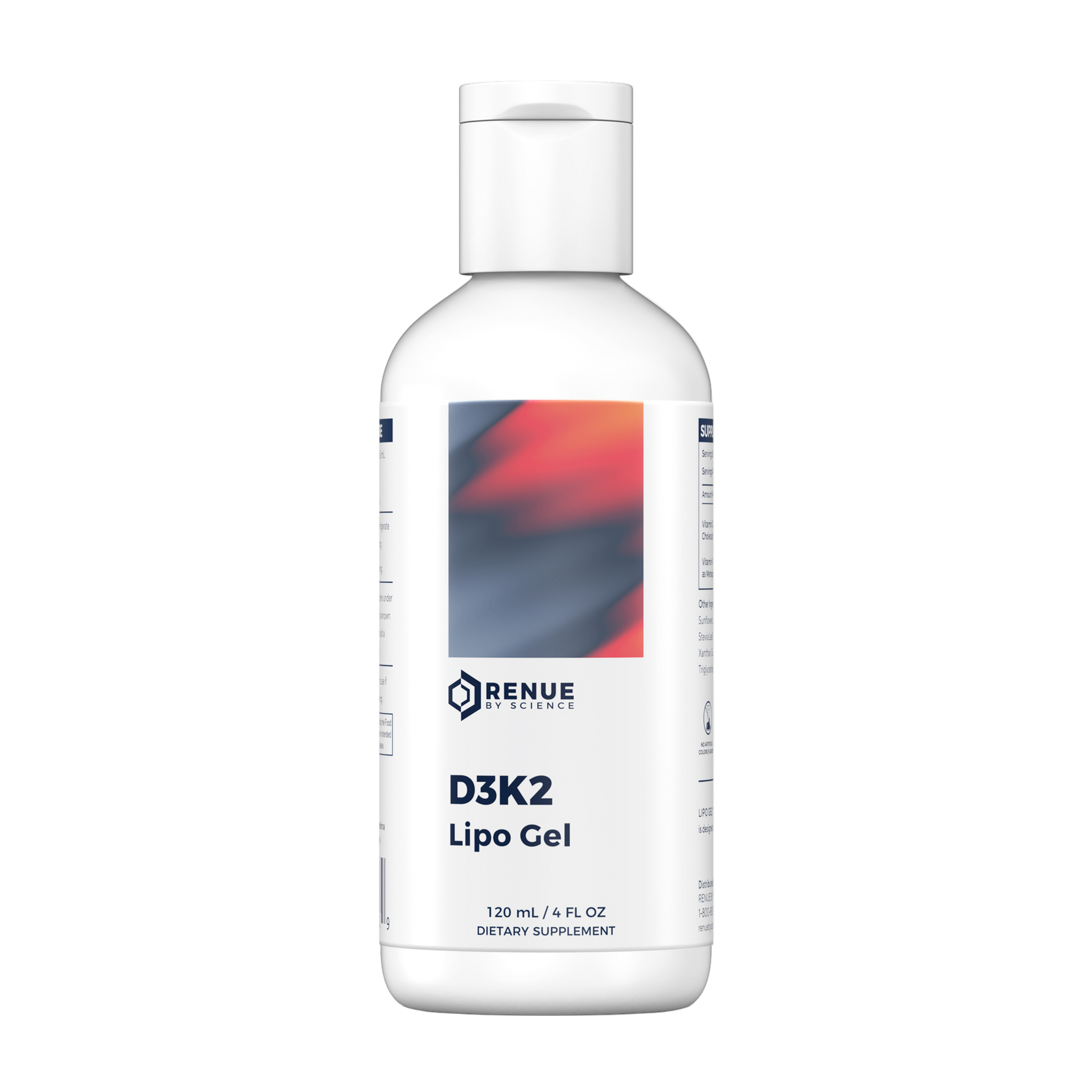 D3 & K2 (Liposomal Gel) 120 mL – Renue By Science Australia